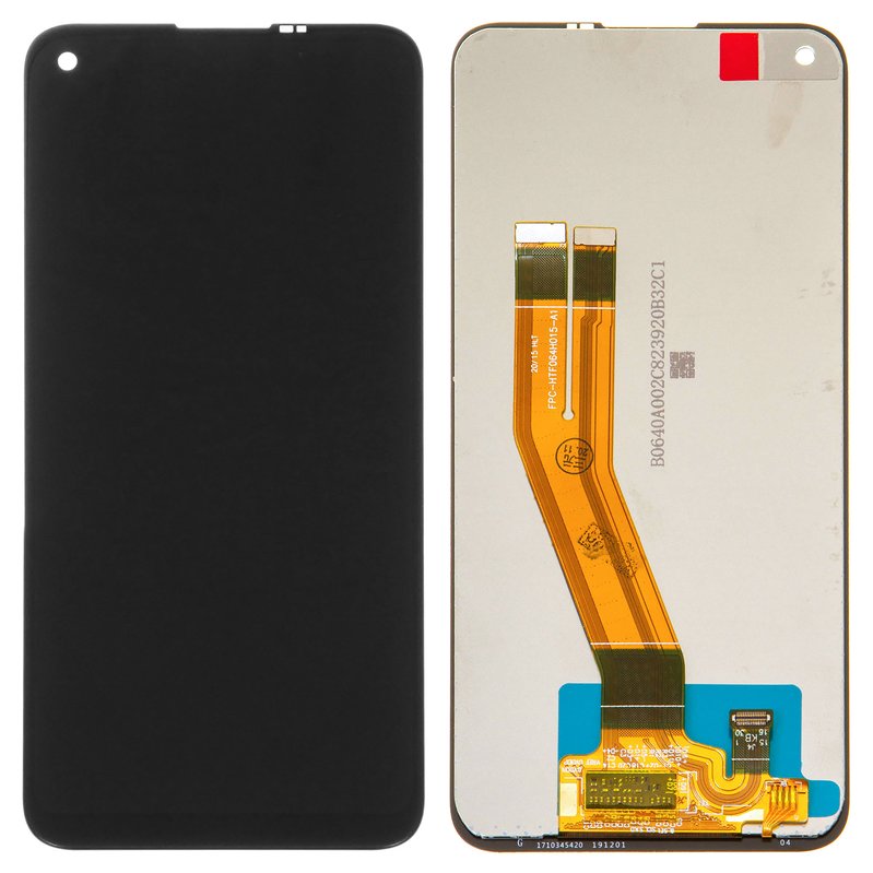LCD compatible with Samsung A115 Galaxy A11, M115 Galaxy M11, (black ...
